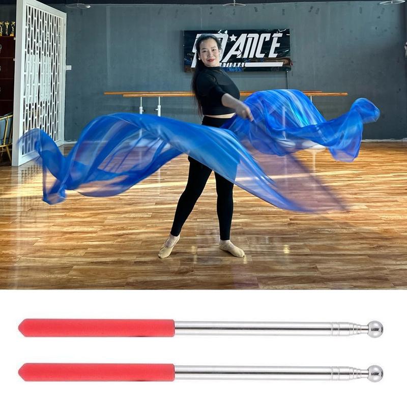 New with Telescopic Sticks Belly Dance Accessories Props Multicolor ...
