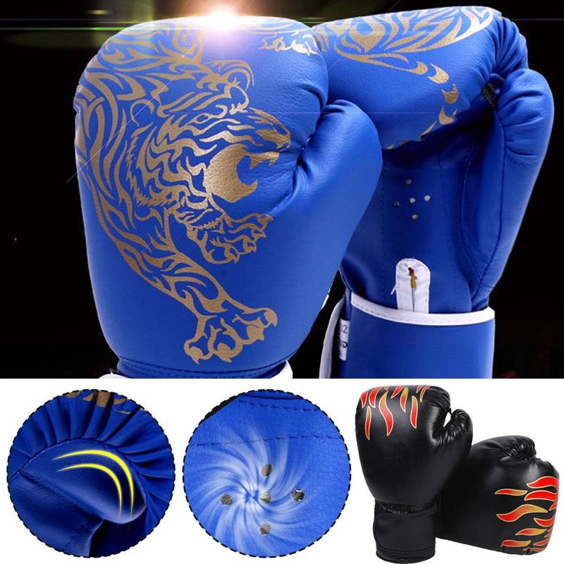 Boxing Gloves Training Glove Kick Punching Fighting Professional ...