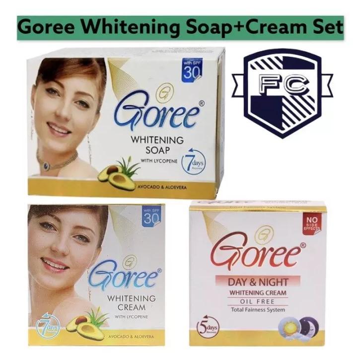 Gore beauty cream Original day&night cream hitening soap 100 - TikTok ...