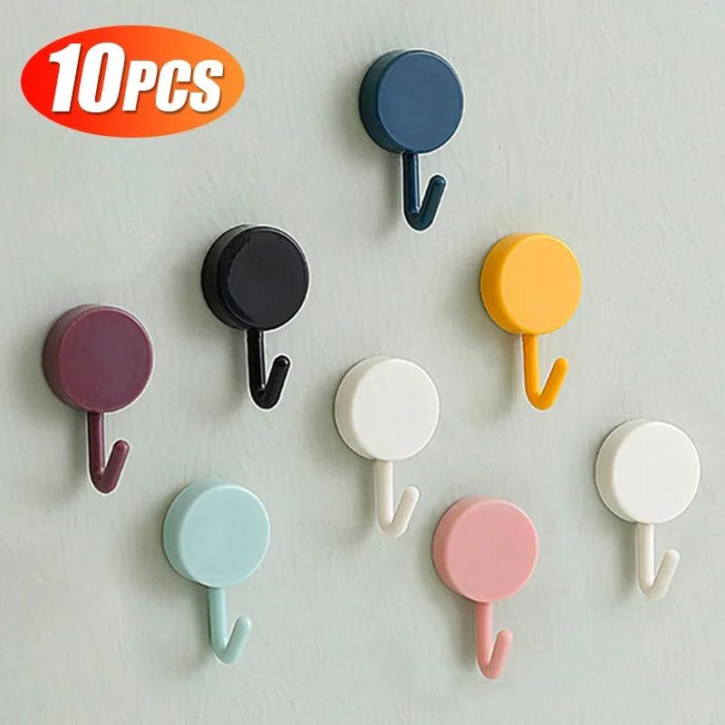 Cangkuk Dinding Pelekat Sendiri, 10PCS, Kuat, Tanpa Penggerudian ...