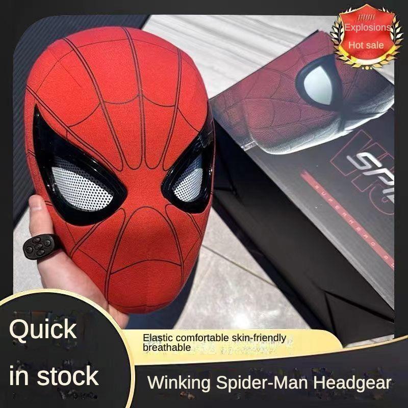 Topeng Spider-Man Mata Boleh Alih, Edisi Terhad, Kostum Cosplay ...