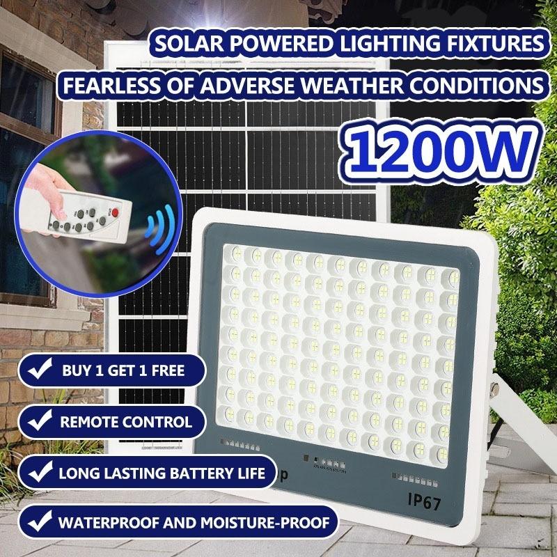 1200W solar cell light Solar cell light, LED spotlight, IP67 waterproof ...