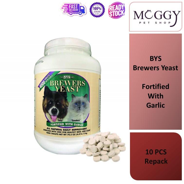 BYS Brewers Yeast Vitamin For Cat & Dog in Repack 10 biji / Pet ...
