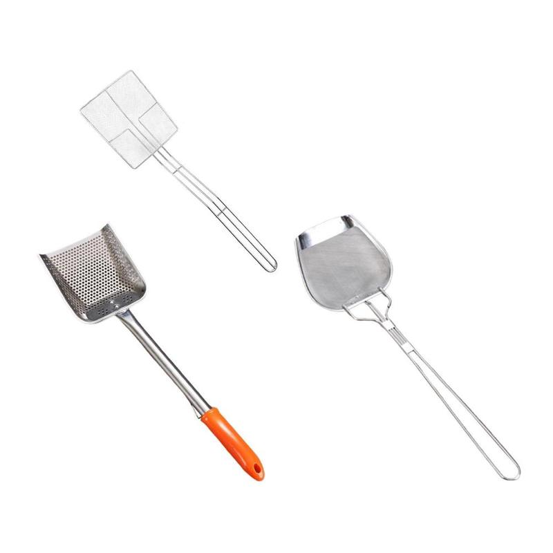 Square Fryer Skimmer Cooking Oil Strainer for Straining Skimming Noodle ...
