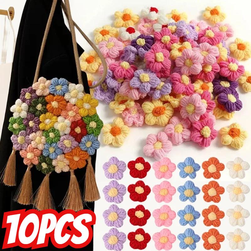 Applique Bunga Mengait, 5 / 10Pcs, Kelopak Bunga Mengait, Pi - TikTok ...