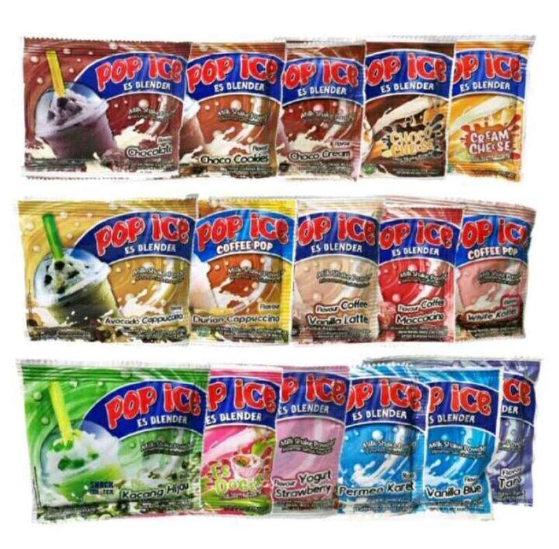 POP ICE / milk shake powder / Renceng 10sachet - Shop | Tokopedia