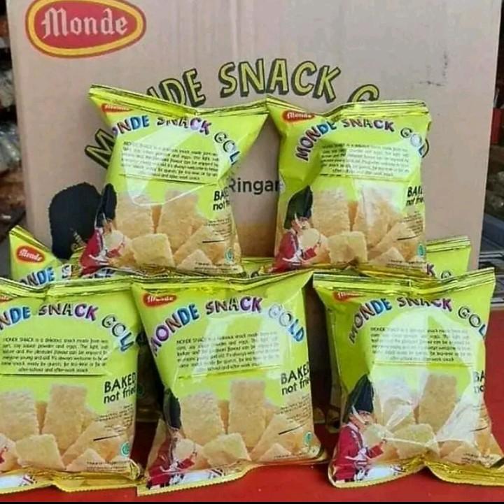 Monde Snack gold isi 10 pcs Food Gift - Shop | Tokopedia