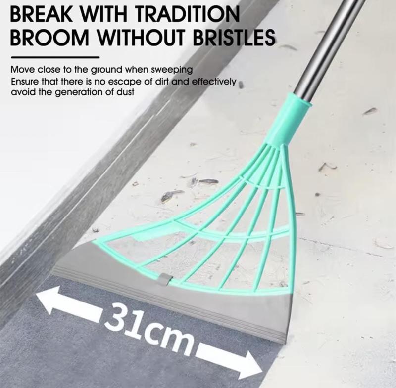 [VG PERFECT] Sweeper Broom Wipe Silicone Mop Rubber Bathroom - TikTok ...