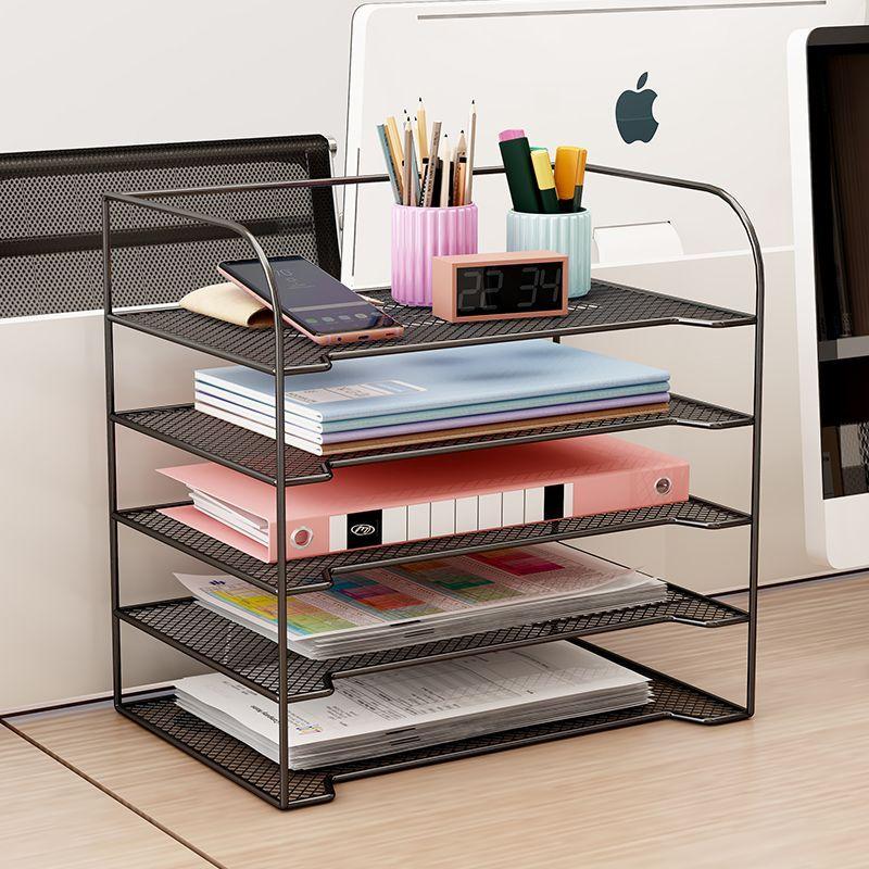 Pemegang Fail Meja Pejabat, Rak Logam, Kotak Penyimpanan Folder ...