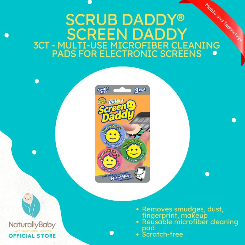 Scrub Daddy Screen Daddy 3ct - Multi-use Microfiber Cleaning - TikTok ...