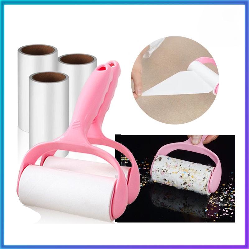 50 Large Capacity Clothing Sticky Roller Sticky Dust Paper Tearable ...