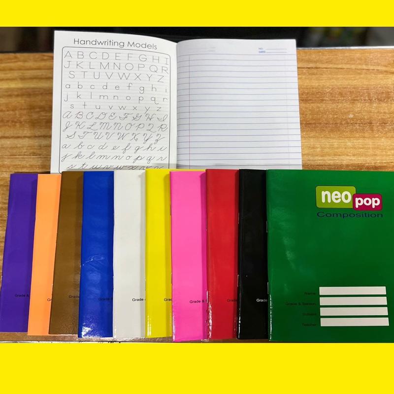 10 pcs Composition Notebook Assorted Color - TikTok Shop Philippines