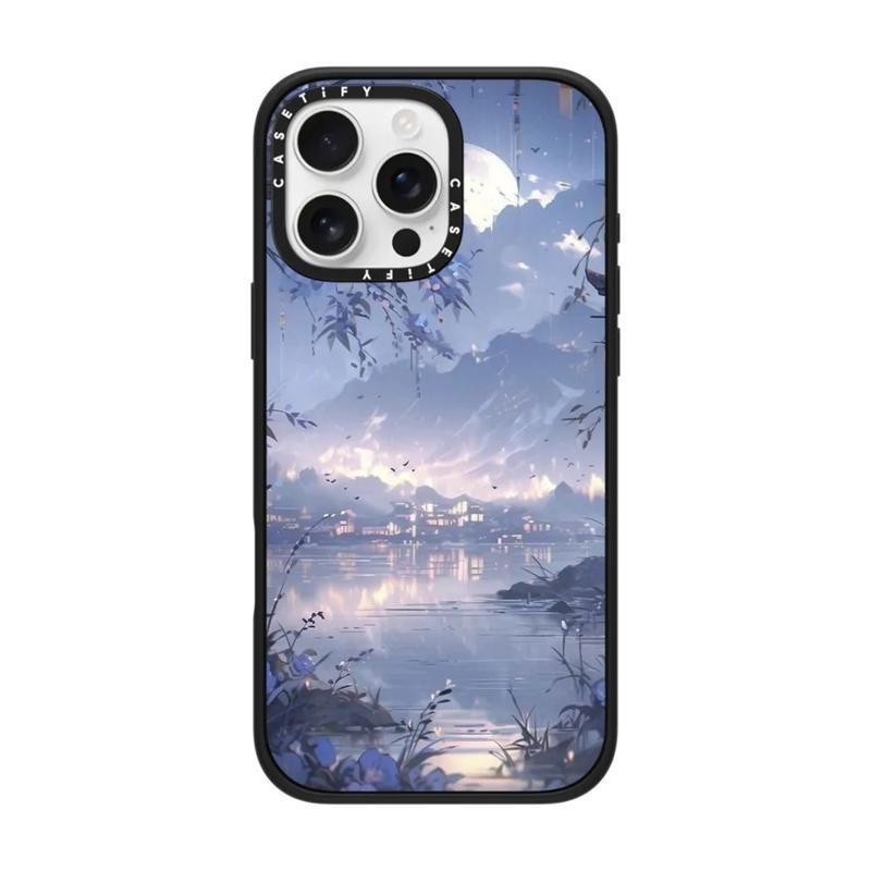 CASETiFY Moon Lake Dream iPhone 16/15/14/13/12 Pro Max case protection ...