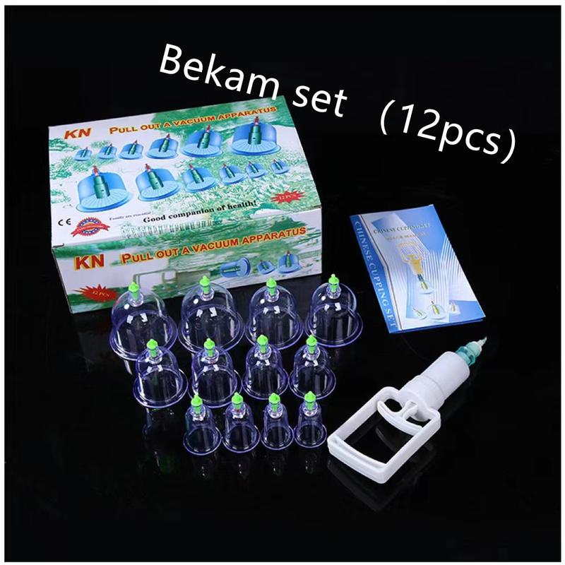 Set Bekam (12pcs cup | Cupping Set 12pcs cup) cup bekam for beginner ...