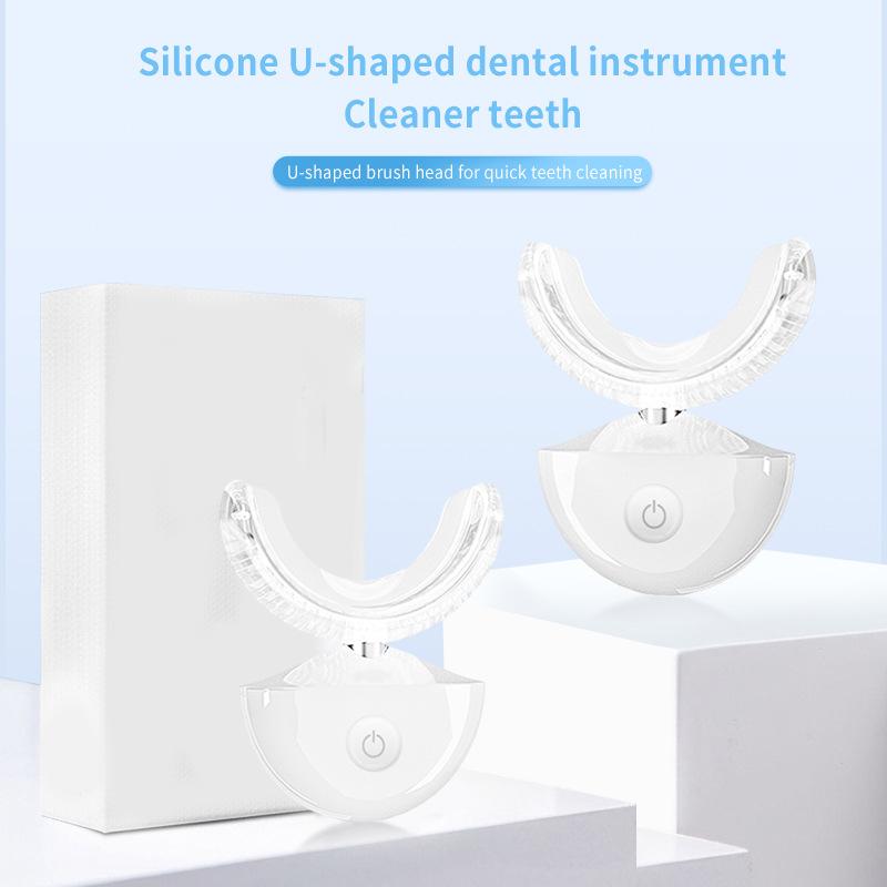 U-Shaped Teeth Whitening Device Portable Teeth Whitener Soni - TikTok ...