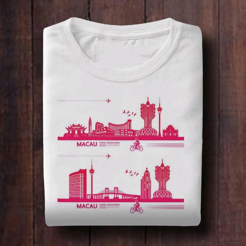 MACAU SOUVENIR Tshirt for KIDS and ADULTS // COTTON SPANDEX ...