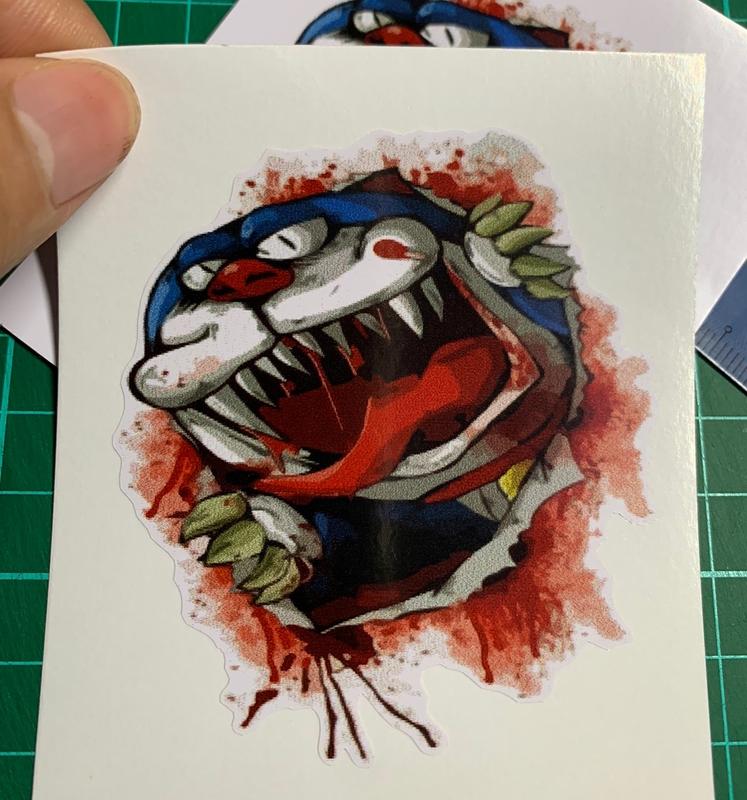 Sticker Doraemon Monster Motor sticker Motorcycle Automotive - TikTok ...