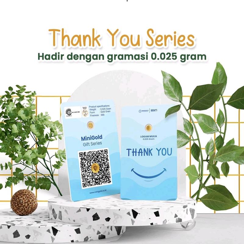 Minigold Thank You Series - Shop | Tokopedia