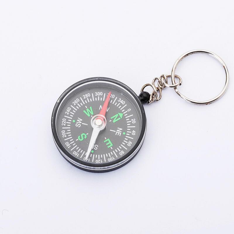 Outdoor Outer Diameter 40mm Keychain North Needle Portable Directional ...