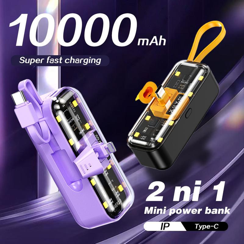 Mini powerbank 10000mah powerbank Fast Charging cute power bank ...