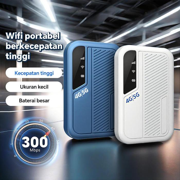 Jual Modem WiFi Portabel 4G/5G LTE M34 | Baterai 3000mAh Tahan 8-10 Jam ...