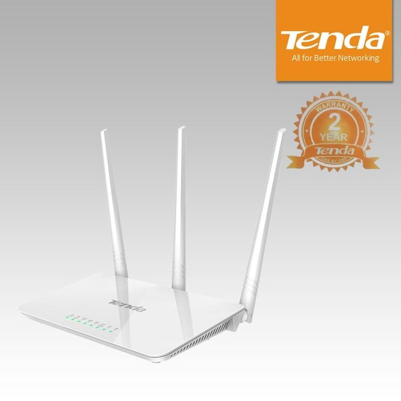 Tenda F3 Wireless Router 300Mbps 3 Antena - Shop | Tokopedia