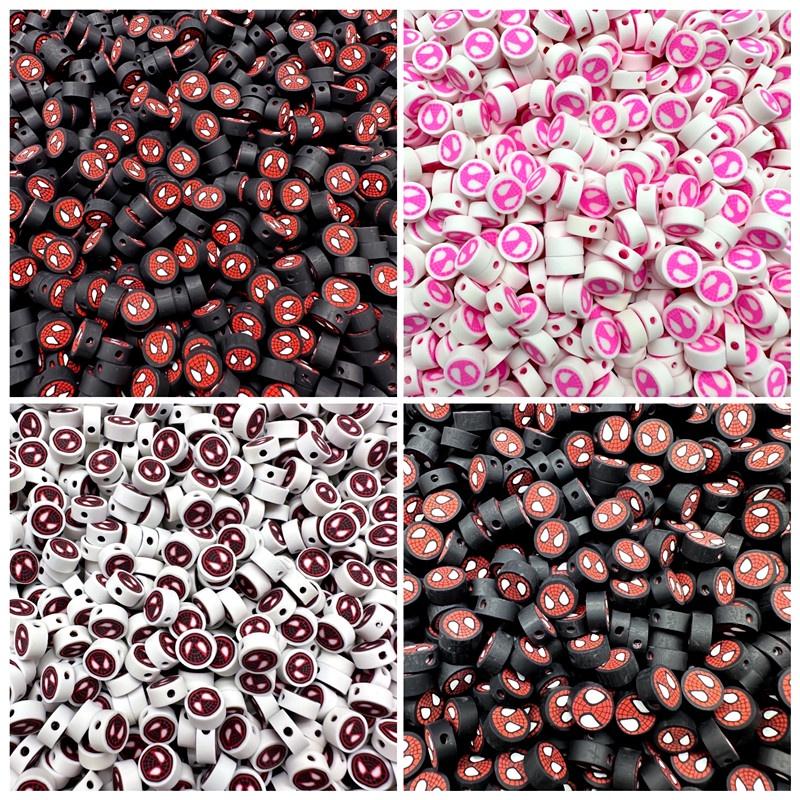 Manik Clay Polimer, 30Pcs, 10mm, Gwen Marvel Spider-Man Wira - TikTok ...