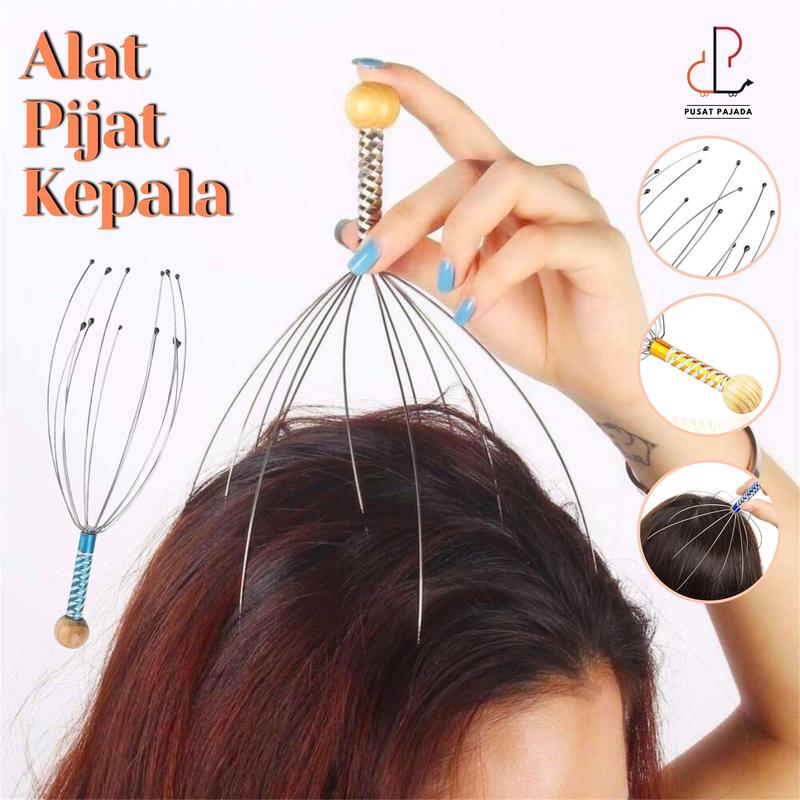 Alat Pijat Kepala Bokoma Besi Healthy Head Massager Alat Garuk - Shop ...