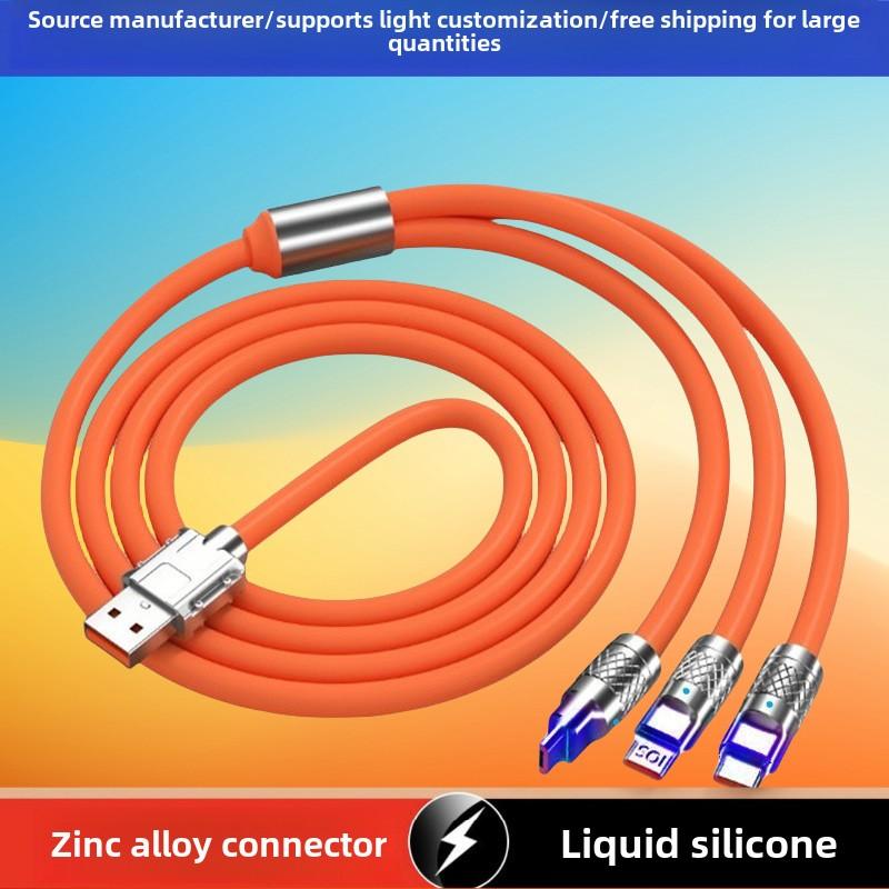 Kabel Telefon 3-dalam-1, Pengecasan Pantas 120W, Serasi dengan - TikTok ...