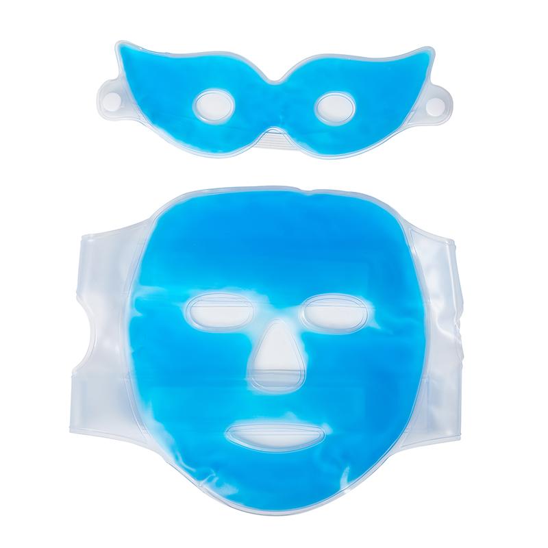 1PC Cold Hot Compress Gel Ice Facial Mask with Gel Beads Reduce ...