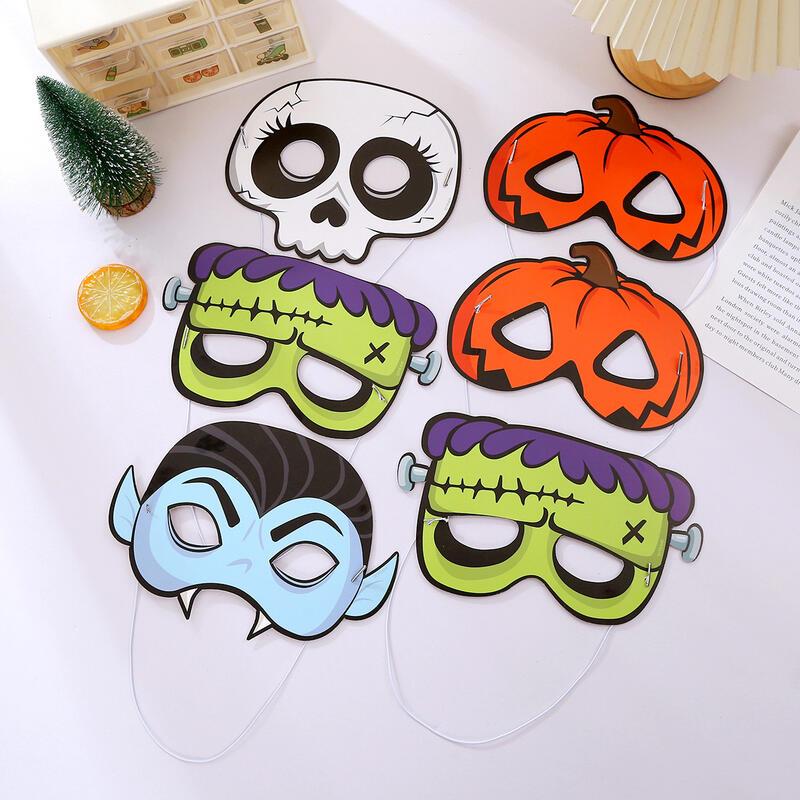 Topeng Kertas, Tema Seram Halloween, Topeng Parti Cosplay Bola - TikTok ...