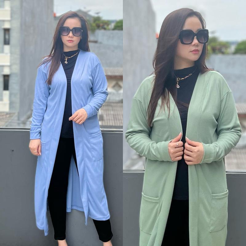 CARDIGAN KNIT/RAJUT DROPNEDLE SALUR - Shop | Tokopedia
