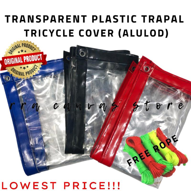 (3ft x 4ft)TRICYCLE COVER (ALULOD) TRANSPARENT PLASTIC TRAPA - TikTok ...