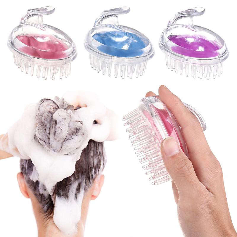 DELIYA Hair Shower Shampoo Brush Massage Comb Brush Head Ant - TikTok ...