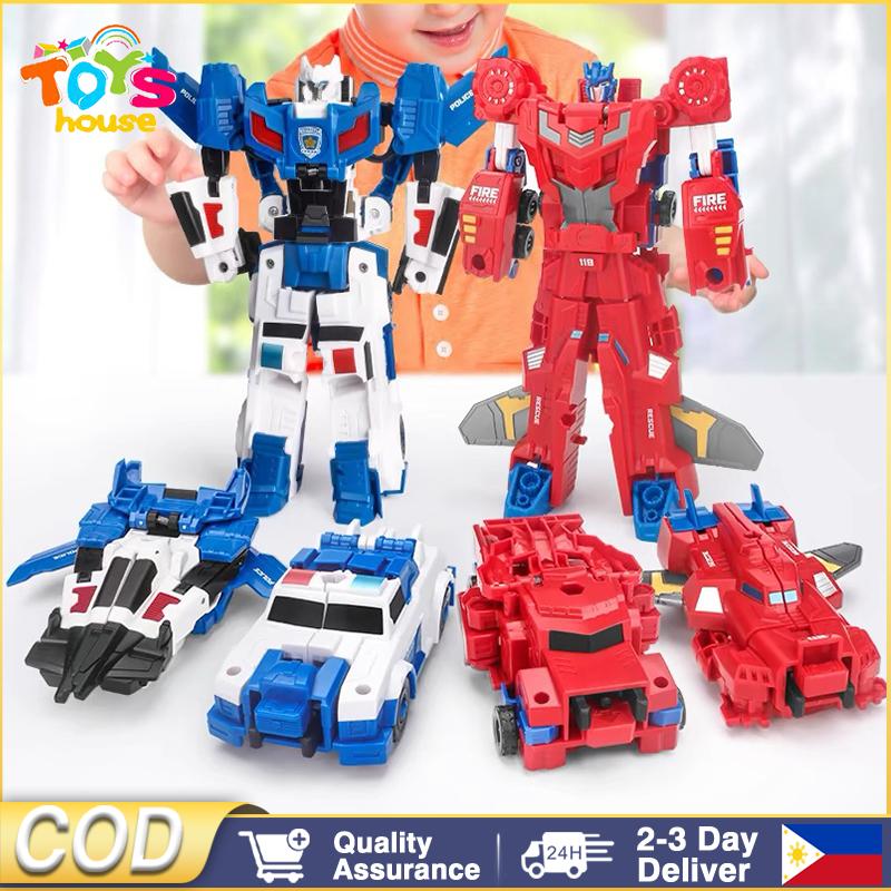 2 in 1 Transformers Toys Optimus Collision Combination Cool Robot ...