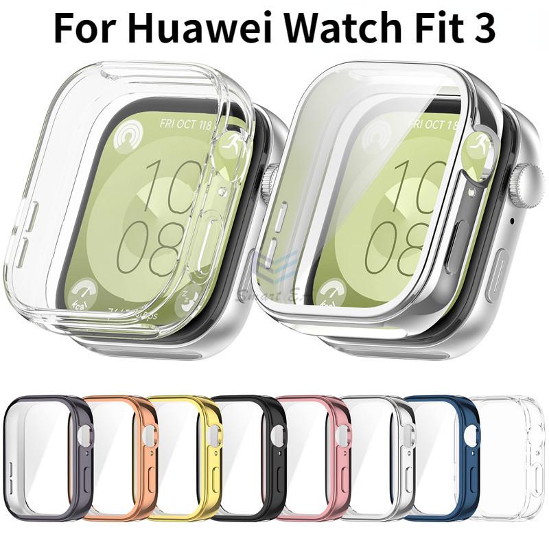 Soft TPU Case for Huawei Watch Fit 3 2 1 Full Directional Screen ...