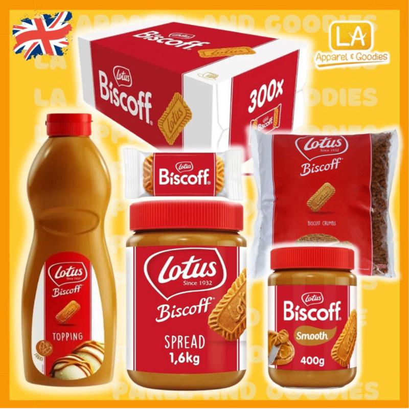 Lotus Bisscoff Topping Sauce1kg Lotus Biscoff Crumbs750g - TikTok Shop ...