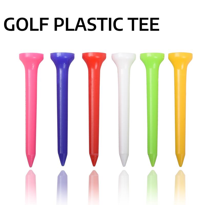 10 Pcs Golf Tees Plastic Durable Mixed Color Available In 4 Sizes ...