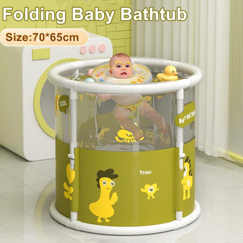 Children's Bathing Bucket, Baby Bathtub, Transparent Swimmin - TikTok ...