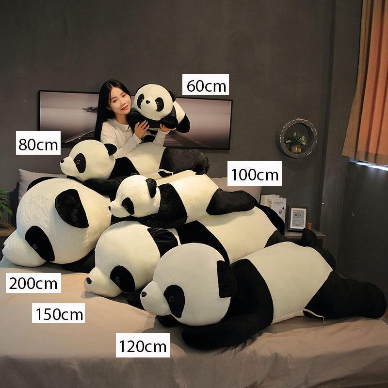 Boneka Beruang Panda, Bantal Kaki Panjang, Kusyen Guling, Mainan ...