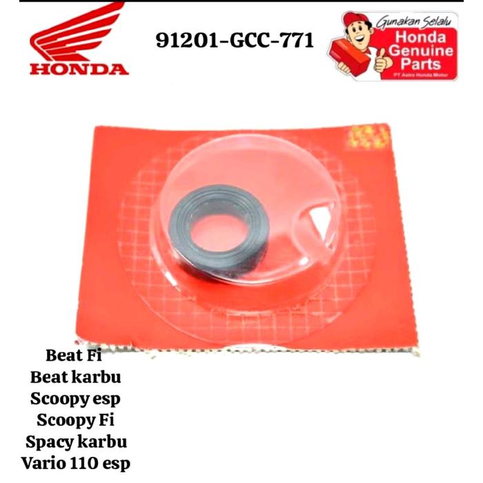 Jual 91201-GCC-771 16x26x7 seal magnet beat esp beat pop beat sporty ...