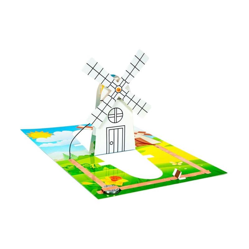 Science Windmill Generator Kit Educational Physics Science Experiment ...