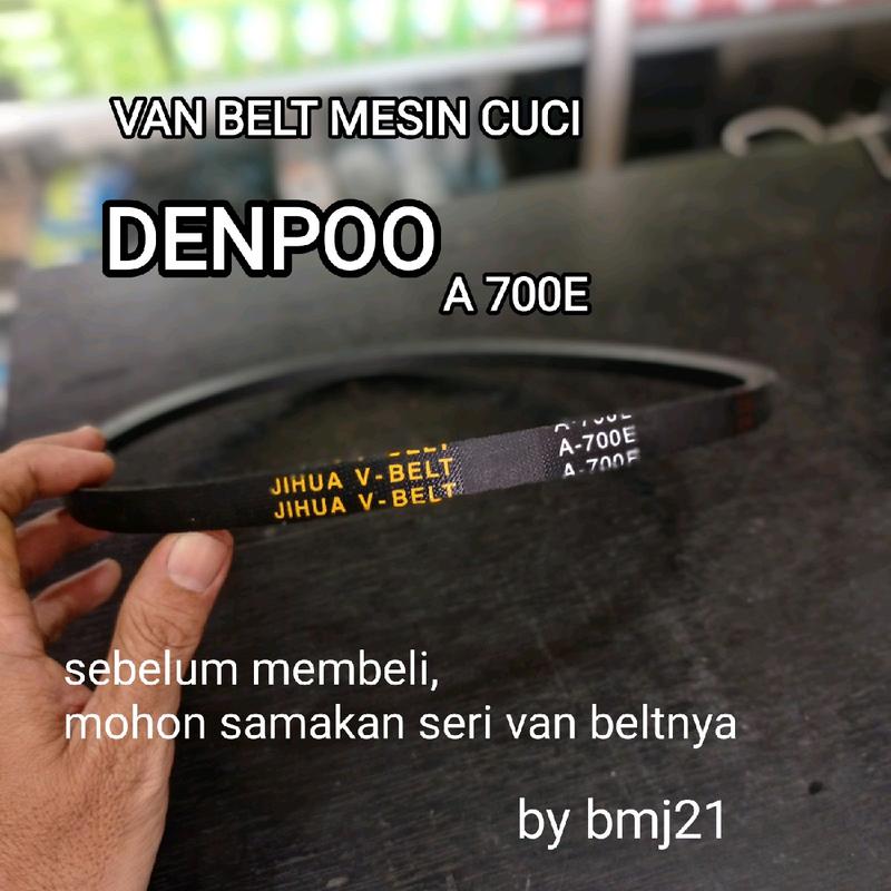 van belt pan belt mesin cuci DENPO A 700E - Shop | Tokopedia