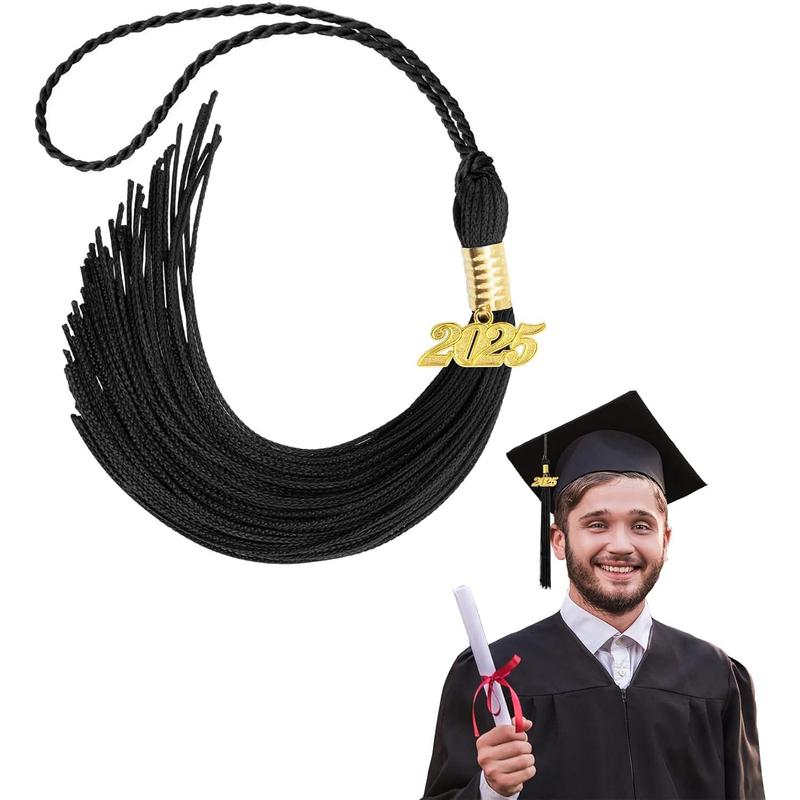 2025 Graduation Tassel, Class of 2025 Black Tassel Cord Graduation Cap ...