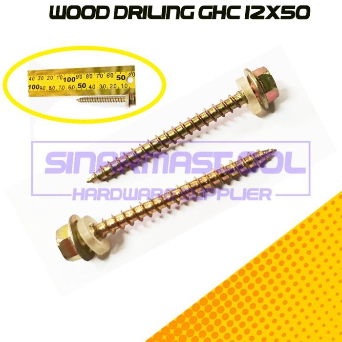Baut Drilling Kayu GHC 12x50 - Shop | Tokopedia