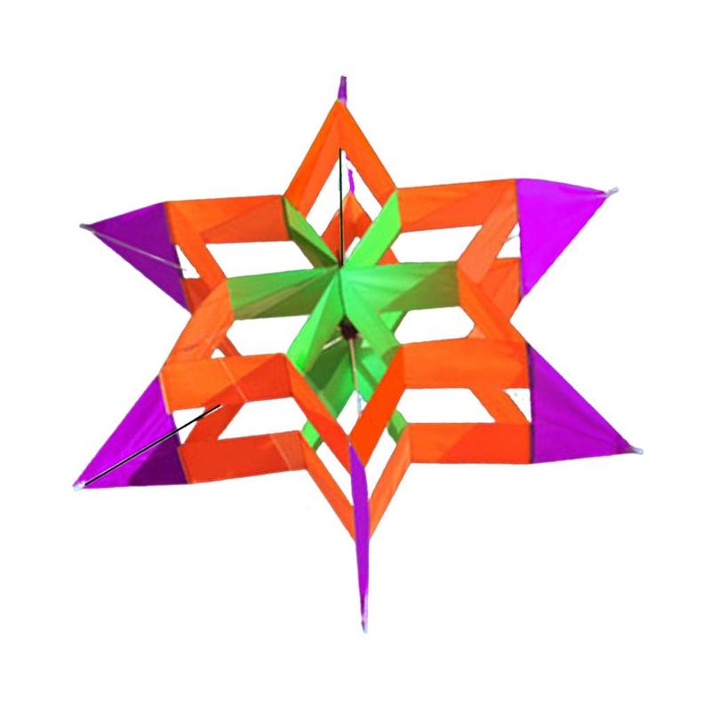Zwudqco- Outdoor Kite Tear-resistant Kite Colorful Lotus Kite for Kids ...