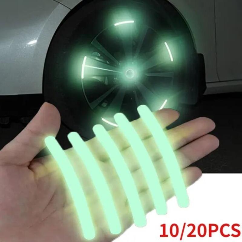 Reflective tire strips, luminous tire stickers, reflective anti ...