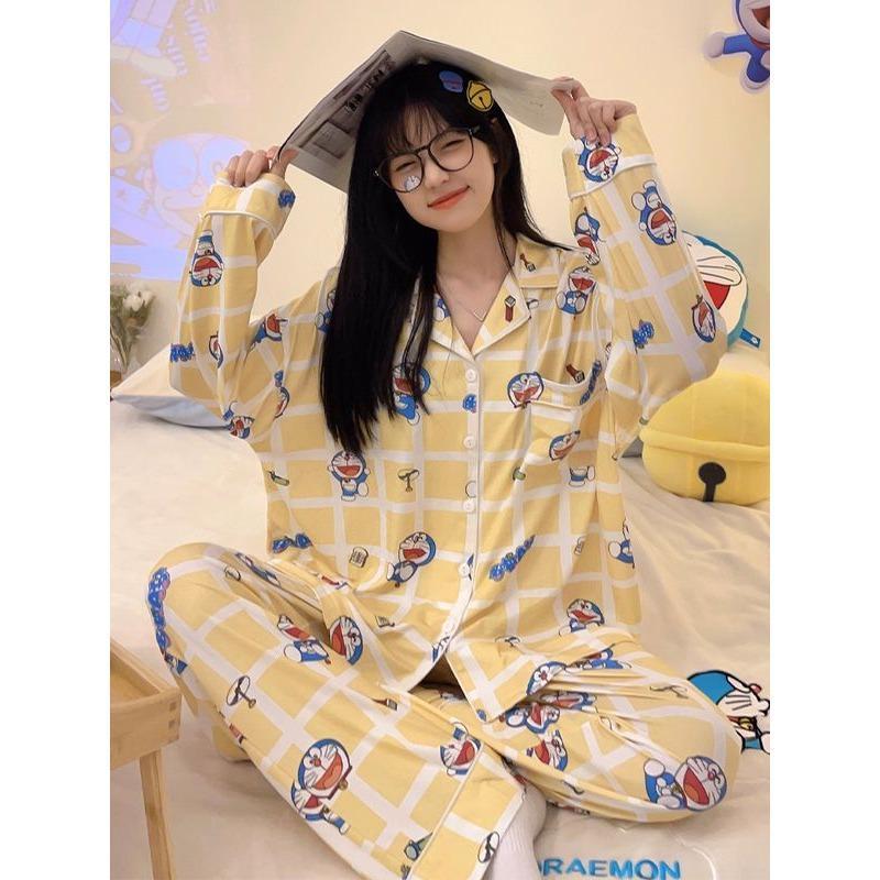 Piyama Doraemon, untuk Wanita, Koleksi Musim Bunga dan Musim - TikTok ...