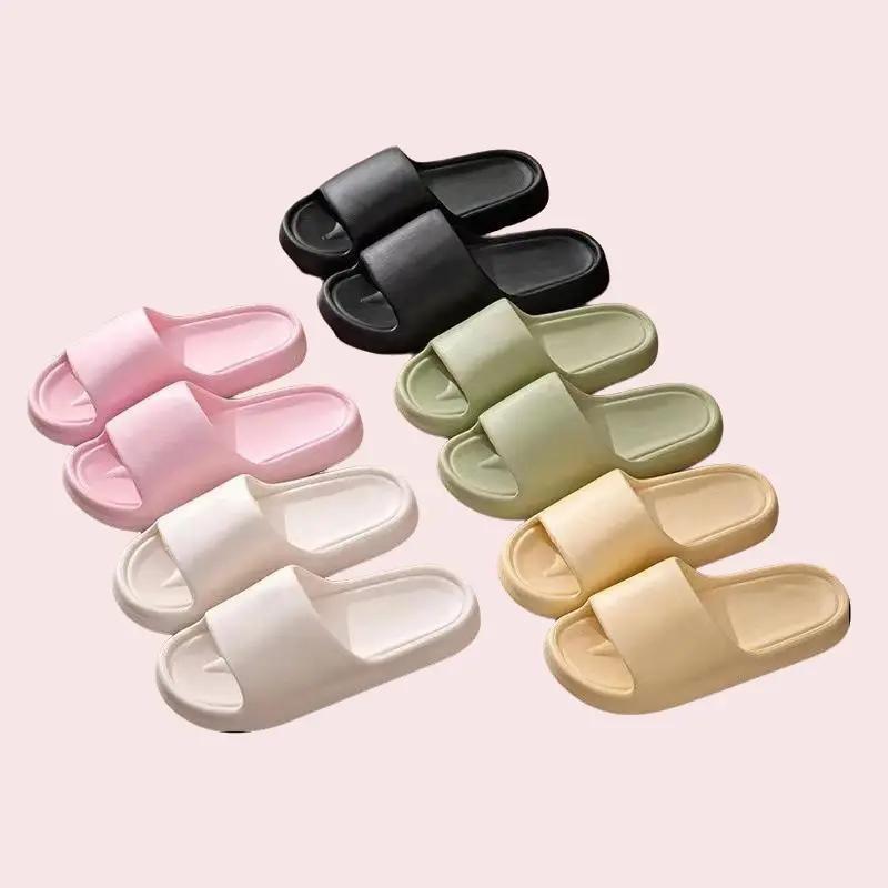 (9002)summer slippers Thin Strip Comfy Rubber Slippers flats - TikTok ...