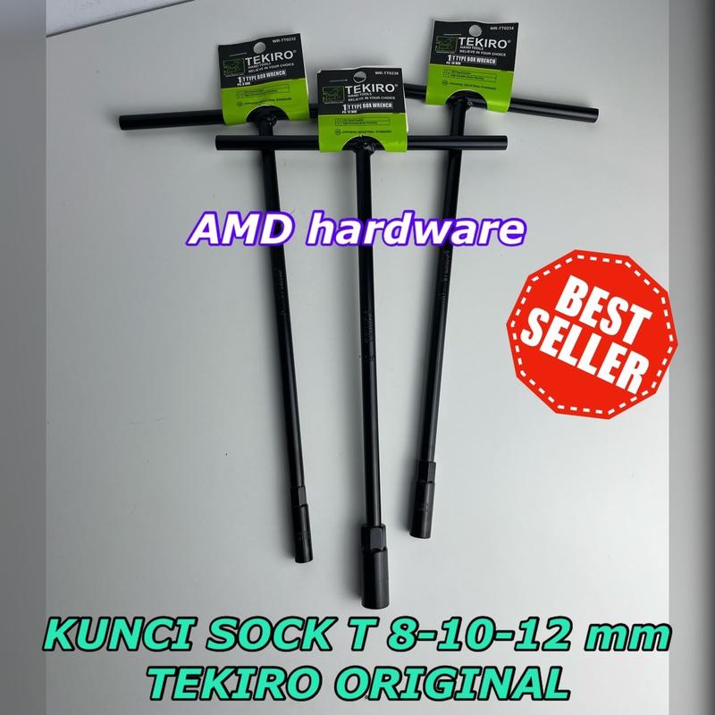 KUNCI Sock T TEKIRO HANDLE SOCKET T 8 10 12 14 mm Lakoni Pro - Shop ...